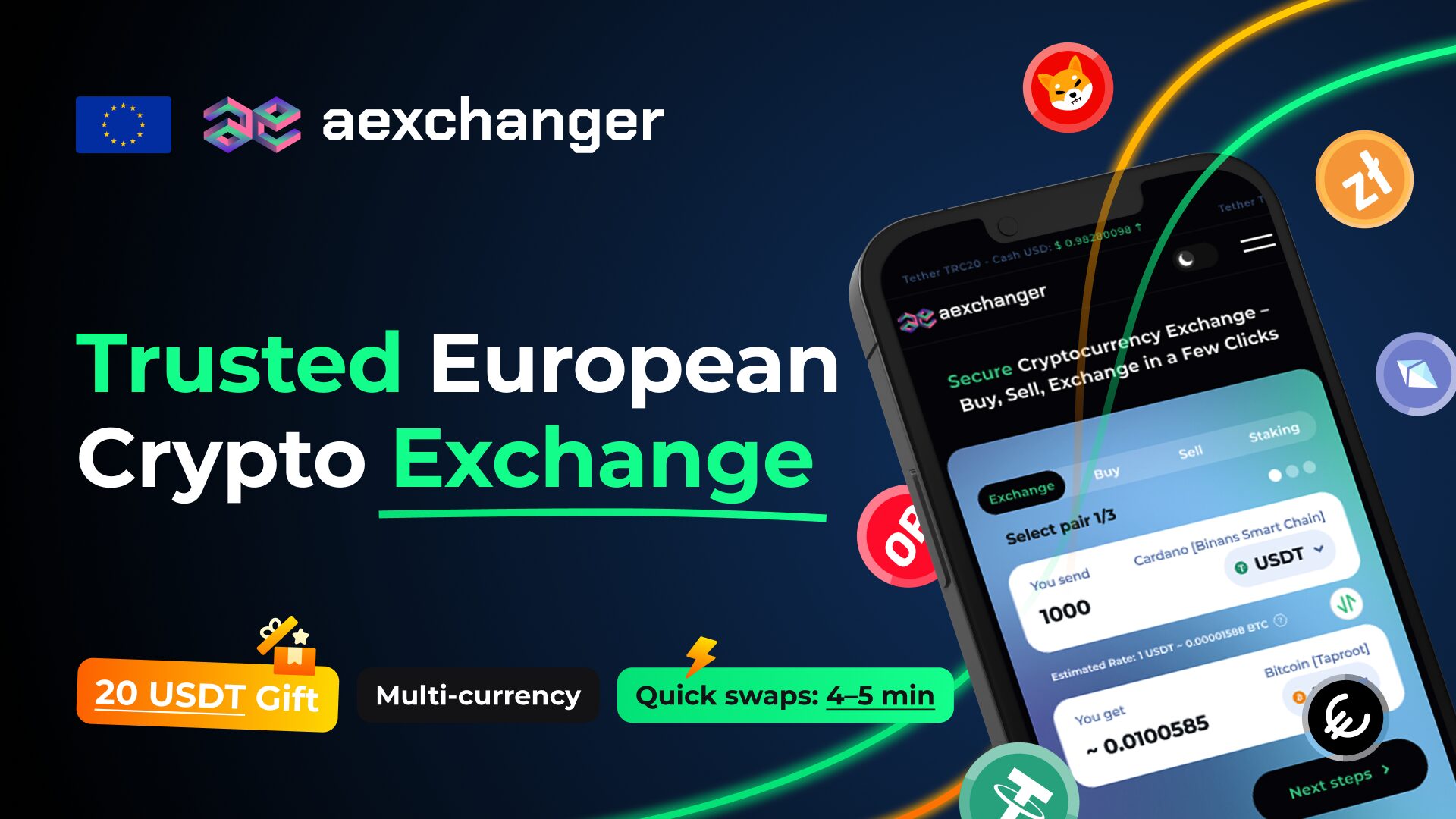 AEXchanger Re-launch Sets the New Standard for Crypto Exchange in Europe - KEY Difference
