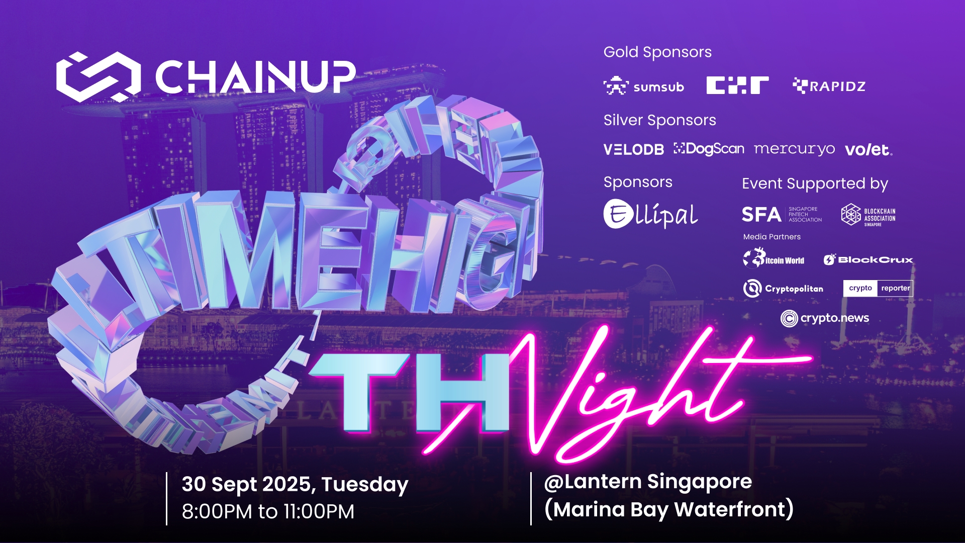 ChainUp's "The ATH Night": Singapore's Must-Attend Pre-TOKEN2049 Networking for Digital Asset ...